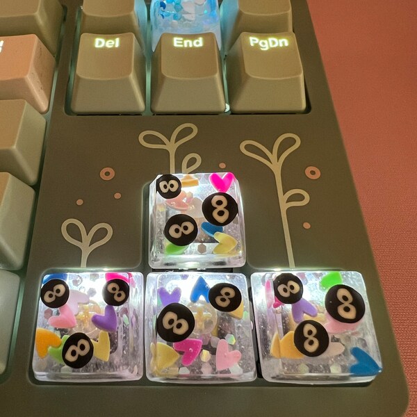 Flower Keycaps, Handmade Sunflower Resin Keycaps, Cherry Switch - Etsy