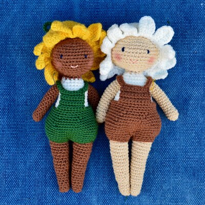 Flower Sprite Critter Stitch Crochet Pattern / Amigurumi - Etsy