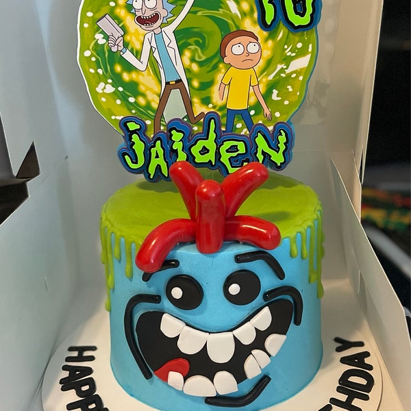 Rock Cake Topper/ Heavy Rock Cake Topper/ Heavy Metal Cake Topper/ Punk ...