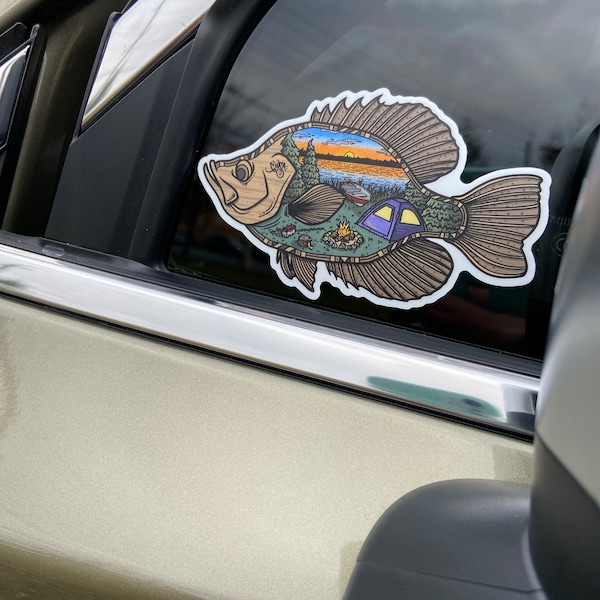 Loon Lake Vinyl Sticker - Etsy