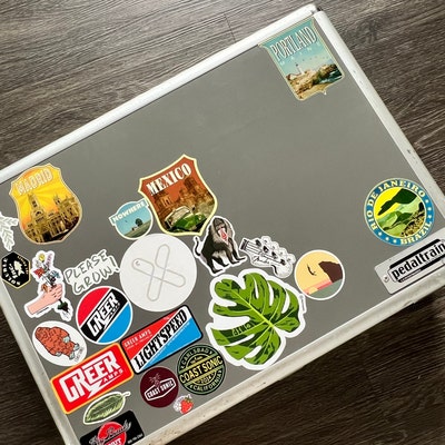 Philadelphia Travel Sticker, Vintage Style Decal for Suitcase, Luggage ...