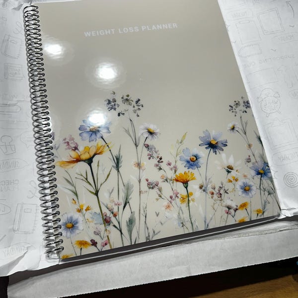 Weight Loss Planner, Weight Loss Tracker, Fitness Planner, Weight Loss ...