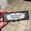 Poisons and Antidotes Pill Box - Steampunk, Gothic, Curious, Strange ...
