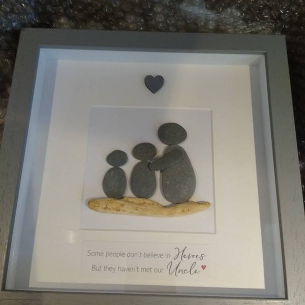 Our Dad Rocks Father's Day/birthday/christmas Gift Cornish Pebble Art ...