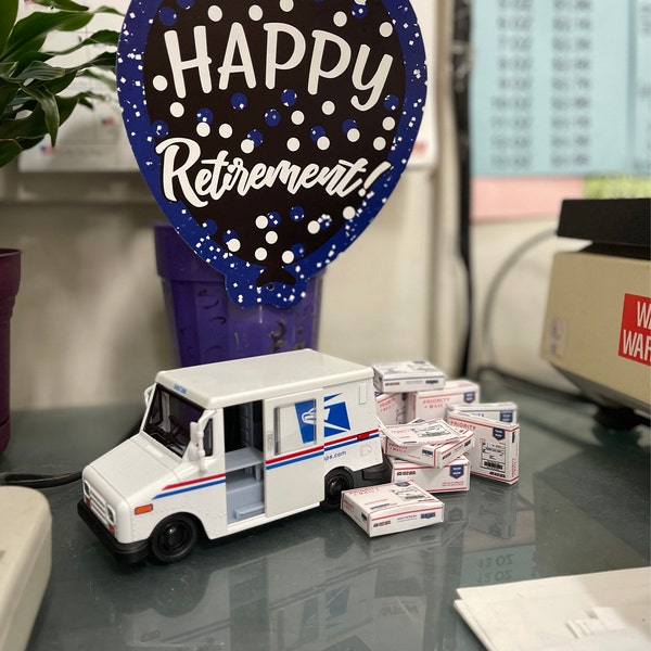 Instant Download USPS Priority Mail Box Miniature DIY Printable PDF ...