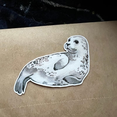 Seal Sticker, Waterproof Vinyl Decal, Animal Lover Gifts - Etsy UK