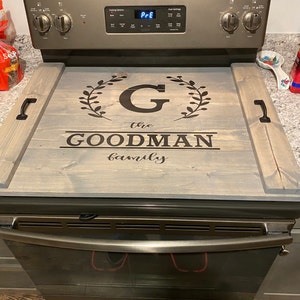 Hand Made Custom Stove Top Cover - Etsy