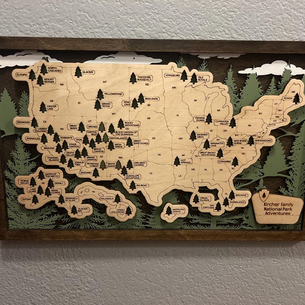 Great Lakes Layered Map, Depth Map, Customized Wood Map, Contour ...
