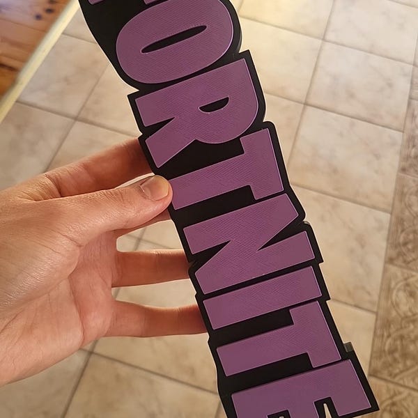 Roblox Rivals 3D Printed Desk Sign – Custom Gamer Decor, Perfect Gift ...