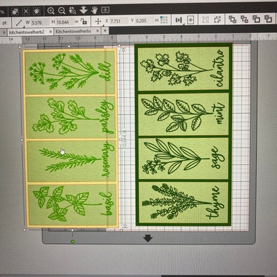Herbs SVG, Herb Cut Files, Garden Svg, Leaf Cut File, Plant Cut File ...