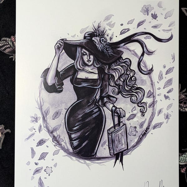 Duality Latex Devil and Angel Pin-up 11x14 Poster Art Print by Megan ...