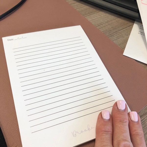 Custom Business Notepad Personalized Logo Notepad Add Logo Notepad ...