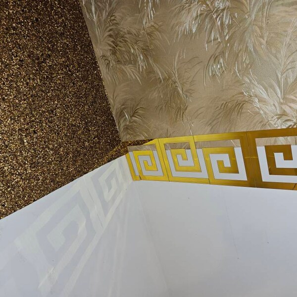 Mirror Stripe 3D Wall Decor, Mirror Lines Wall Decor, Modern Decor, DIY ...