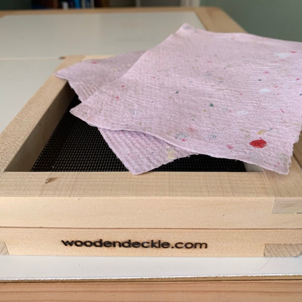 Eco-friendly 5x7 Inch Handmade Paper Mould and Deckle Set for DIY ...