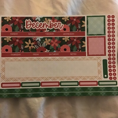 MONTHS of the YEAR Script Planner Stickers SCR-002 Erin Condren Monthly ...