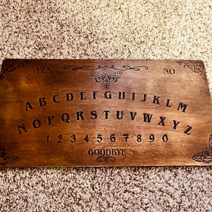 Cursed Wood Spirit Board - Etsy