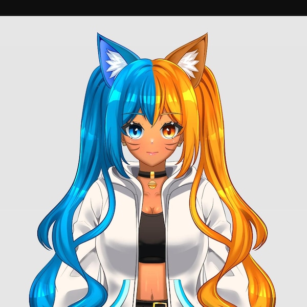 Custom Twitch Panels | Vtuber Panel | Personalized Twitch Cute Chibi ...