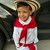 6pk Colombian Pañoleta Roja/ Red Bandana for Parties With Flag Detail ...