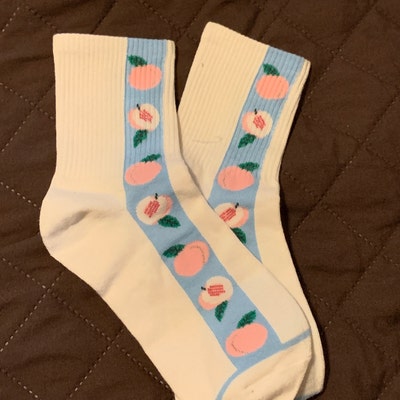 10 Colors Solid Color Sockskin Tone Socksunisex Cotton - Etsy