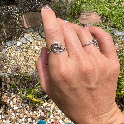 Irish Serch Bythol Ring Sterling Silver Celtic Triquetra Knot Ring ...