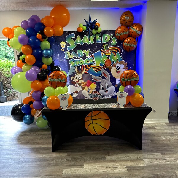 Custom Designed It's A BABY JAM With the GANG Party Backdrop; Baby Jam ...