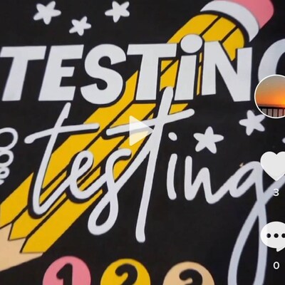 Testing Testing 123 SVG, Funny Testing Day PNG, Funny Teacher SVG ...