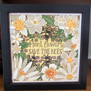 CUSTOMIZABLE 3D Grief Shadow Box Svg for Cricut for Silhouette - Etsy