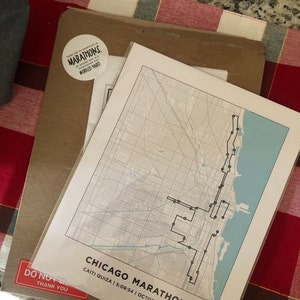 Dallas Marathon Course Map Personalized Dallas Marathon Route Map ...