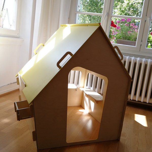 Numbers for Lil HOUSE Montessori Wooden Playhouse; Indoor Playhouse ...