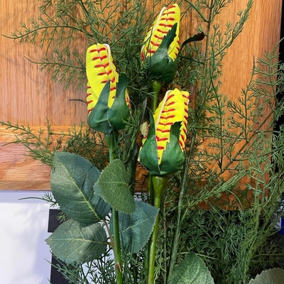 Softball Sport Buds Roses - Etsy