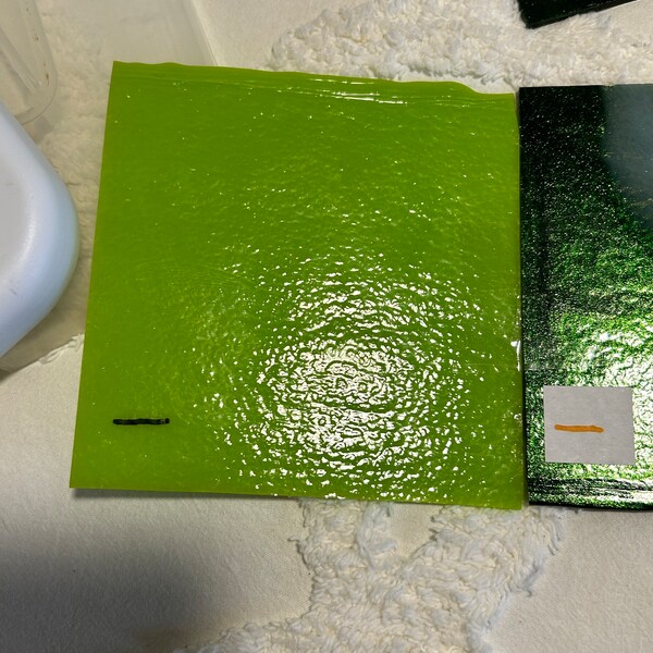 90 COE brown Transparents Bullseye Glass Sheets. choice of 4 Colors ...