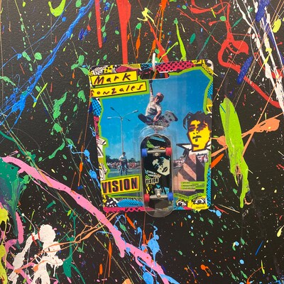 Fingerbomb Sk8boards Complete Custom Retro Style Fingerboard - Etsy