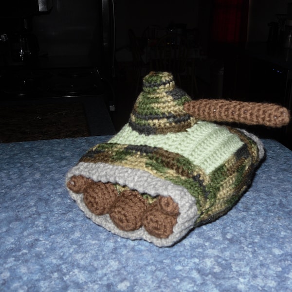 Crochet Army Tank Toy Pattern Only - Etsy