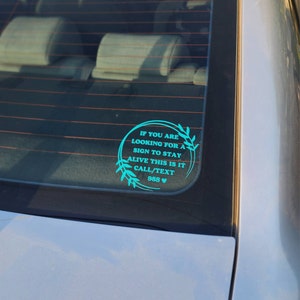 You Matter, Mental Health Decal, 988 Decal, 988 Suicide and Crisis ...
