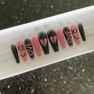 Lil Peep & Xxxtentacion Nail Bundle - Etsy