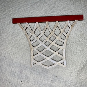 2 34 Basketball Hoop Wooden Cutout Shape, Silhouette, Gift Tags ...