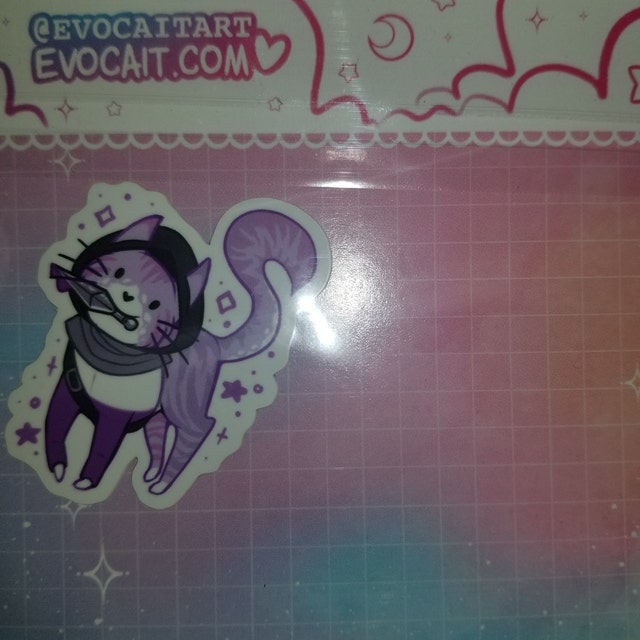 Stickers Prints and other magical Merch by EvocaitArt on Etsy