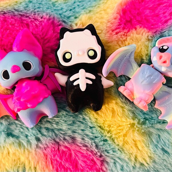 3D Printed Mini Flexi Animal Fidget 3D Printed Fidget Toy Flexi Toy ...