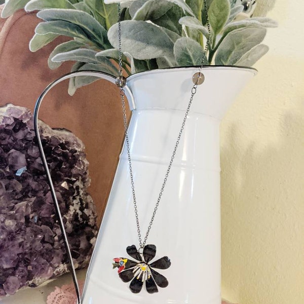 Rare Vintage Signed Miriam Haskel Beaded White Flower Brooch - Etsy