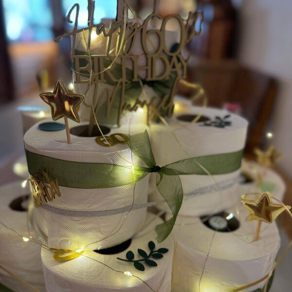 50th Birthday Cake Topper, Happy 50th Birthday Cake Topper ...