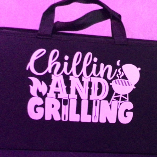 Chillin' and Grilling Svg File, Vector Printable Clipart, Funny BBQ ...