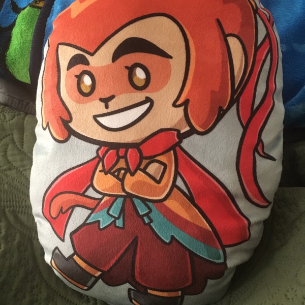 LMK Plushies Monkie King Red Son Macaque - Etsy