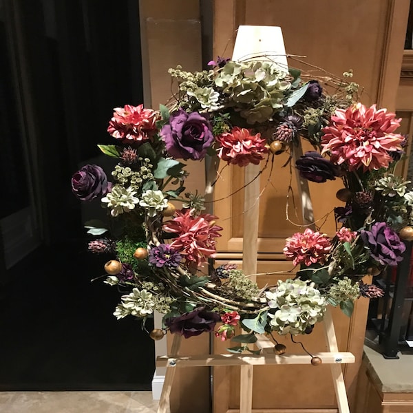 Make a Christmas Wreath DVD Step-by-step, DIY, Ribbon Christmas Wreath ...