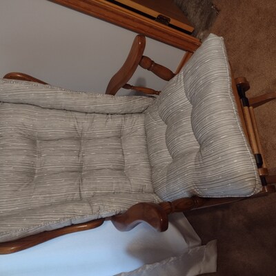 Wingback Rocker Replacement Cushions / 4 Post Rocker Cushions ...