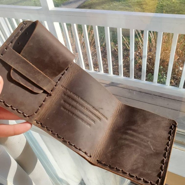 The Secret Life of Walter Mitty---wallet, Men's Leather Trifold Wallet ...