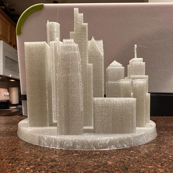 Cleveland Skyline 3D Model Desktop NEW 2024 Sherwin Williams World ...