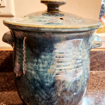Pottery Compost Pot / Compost Bin / Composting / Pottery Jar /pottery ...