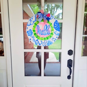 Welcome Teacher Classroom Pencil Bow Coquette Door Hanger - Etsy