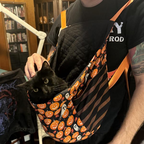 Dog Carrier Backpack Sewing Pattern: Kangaroo Style, Size M (PDF ...