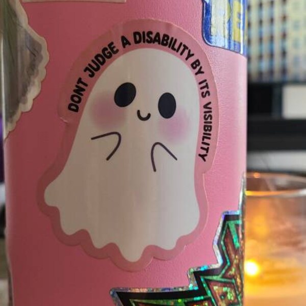 Don't Judge a Disability Sticker, Cool Stickers, Disability Sticker ...